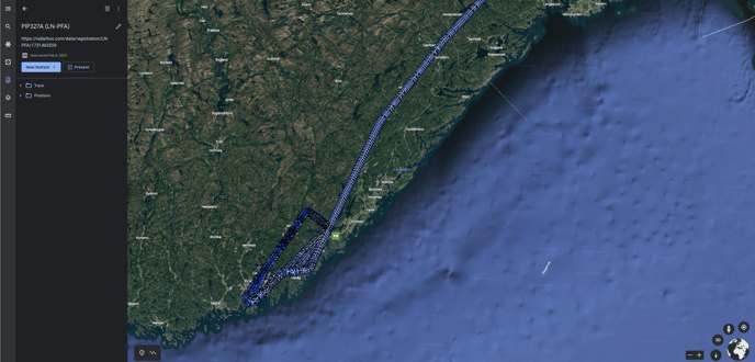 Opening KML files in Google Earth